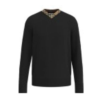 Burberry Herren, Strickwaren, Schwarzk, MGr&ouml;&szlig;e