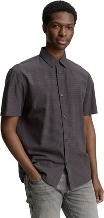 Tom Tailor Herren 1046177 Hemd, 37860-Grey Colored Dots Structure, XXL