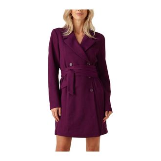 Pom Amsterdam Damen, Kleider, Lila, XLGr&ouml;&szlig;e