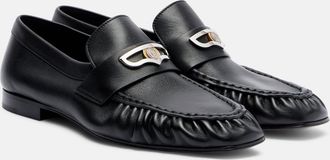 Christian Louboutin Mocassins Mocallista en cuir