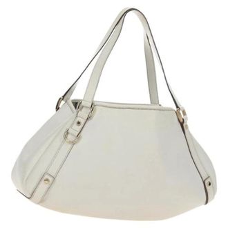 Gucci Sac cabas vintage Pre-owned - Femme - Pre-owned - Blanc - Taille: ONE Size