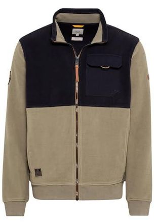 Camel Active 409402-3W34 Cardigan, Kaki, XXL Homme