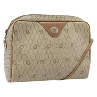 Dior Pre-owned Vintage Schultertasche aus Plastik - - Pre-owned - Damen - Beige - ONE SIZE