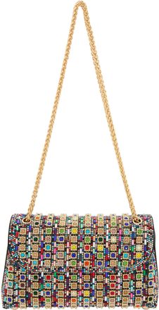 Faina Klappentasche Klappentasche Frauen Gold mehrfarbig