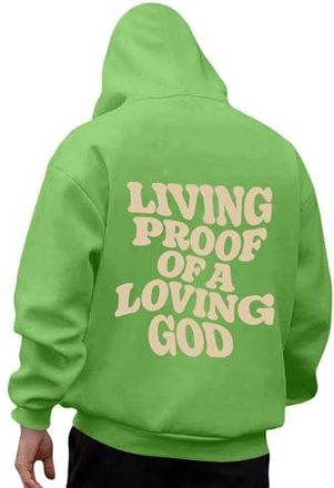 Generic Sweat a Capuche Homme Hooded Sweatshirt Sweatshirt &agrave; Capuche Homme, Pullover &agrave; Manches Longues avec Design Imprim&eacute; pour Le Printemps et lAutomne