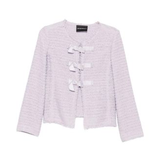 Emporio Armani Damen, Jacken, Lila, XSGr&ouml;&szlig;e