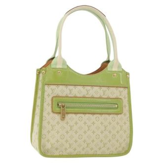 Louis Vuitton Pre-owned Canvas Handbag - - Pre-owned - Damen - Gr&uuml;n - ONE SIZE