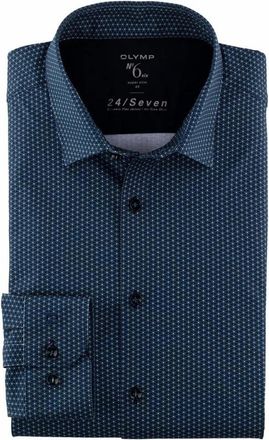 Olymp Olymp, Herren, Shirts, Blau, 4XLGr&ouml;&szlig;e