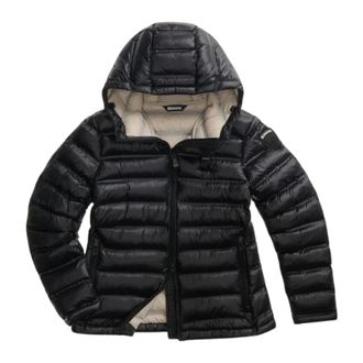 Blauer Kurze Jacke - - Jackets - Damen - Schwarzk - L