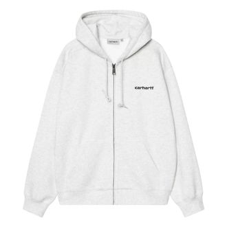 Carhartt Work in Progress Hooded Archive Lines Jacket - - Sweatshirts & Hoodies - Herren - Grau - XL