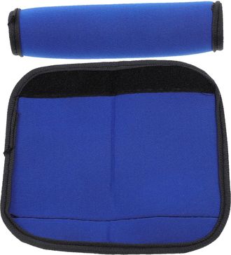 Cabilock 2 Stück Abnehmbarer Polyester Langhantel Polster Anti rutsch Schutzmatte für Fitnessgeräte Langlebiger Gym Zubehör für Gewichtheben und Klimmzugstange