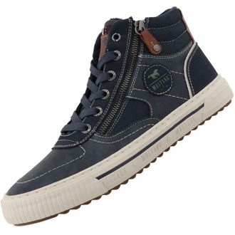 Mustang Jeans Herren High Top Sneaker Navy EU 46