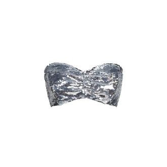 Simone Rocha Top forme bandeau &agrave; sequin