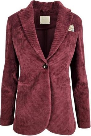 Circolo 1901 Femme, Vestes, Rouge, Taille: 42 FR Circolo 1901 Vestes Bordeaux