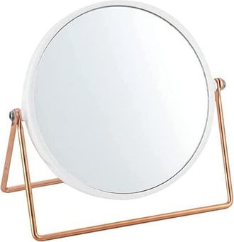 MSV Spiegel Pretty, Kupfer-Effekt, 1 x 2 x Weiß, White