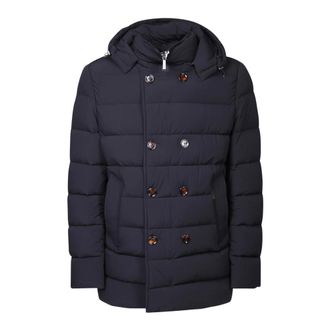 Moorer Homme, Manteaux, Bleu, Taille: S Florio-Kn Jacket