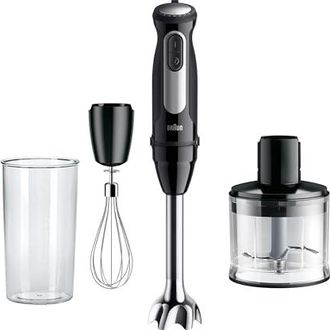 Braun MultiQuick 5 Pro MQ 55236 M, Mixeur Plongeant Technologie PowerBell Plus, 25 Vitesses & Turbo, Syst&egrave;me Easy Click Plus, Hachoir 600ml, Fouet en M&eacute;tal 