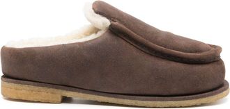 J.W.Anderson Wattierte Slipper - Braun