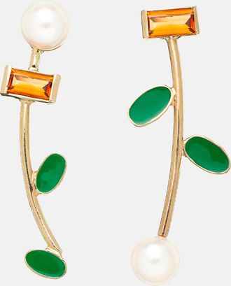 Aliita Petalos Flor Ohrringe