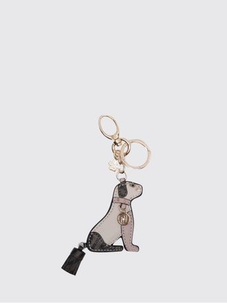 Liu Jo Porte-cl&eacute;s Dog en forme de chien avec imprim&eacute; monogramme et mousqueton