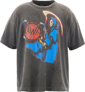 Saint Mxxxxxx Birth and Death T-Shirt - Schwarz