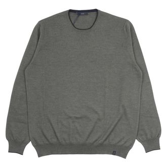 Fay Homme, Pulls, Vert, Taille: 3XL Maille &agrave; col rond