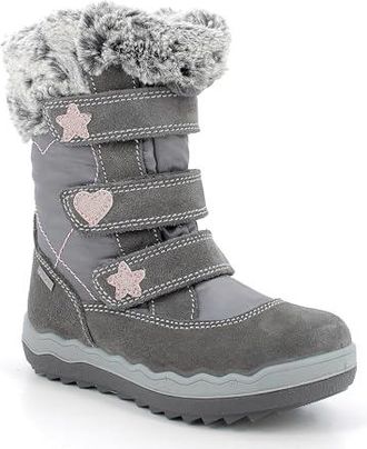 Primigi Primigi Femme Frozen GTX Botte de Neige, Grigio Scuro-Grigio, 34 EU