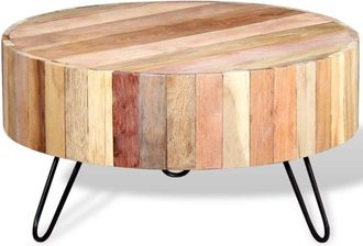 vidaXL Couchtisch Altholz Massiv Vidaxl
