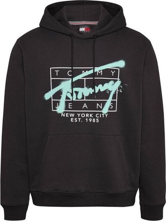 Tommy Jeans Herren Hoodie mit Graffiti Print