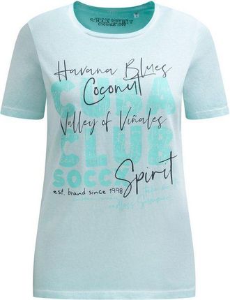 soccx Rundhalsshirt mit Necktape