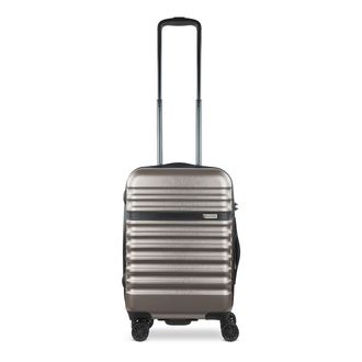 Bugatti Corium Hartschalenkoffer 56x38x21,5 cm - 30L, 4 Rollen mit TSA Zahlenschloss, Rose