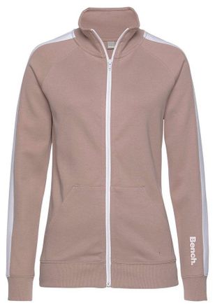 Bench Sweatjacke mit Seitenstreifen und Stehkragen, Loungewear