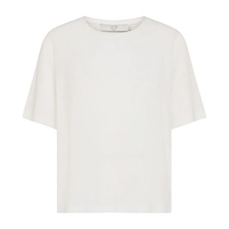 Seventy Girocollo in jersey misto seta - - Tops - Damen - Wei&szlig; - S