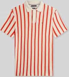 Tommy Hilfiger Relaxed Fit Poloshirt aus Lochstrick