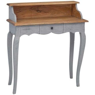 vidaXL Schreibtisch Massives Mahagoniholz 80x40x92 cm Vidaxl