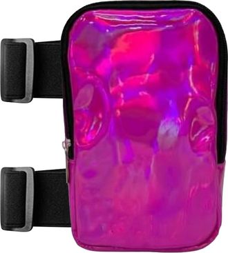 Generic Karnevals-Oberschenkeltasche Damen - Holografische Beintasche PU | Bunte H&uuml;fttasche Verstellbar | Outdoor Wandern Festival Tasche f&uuml;r Beine Schulter Z