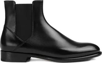 Doucal's bottines chelsea en cuir - Noir