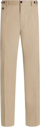Dolce & Gabbana Homme, Pantalons, Brun, Taille: M Chinos