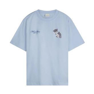 Filling Pieces T-shirt Broken Plate - - Tops - Herren - Blau - L
