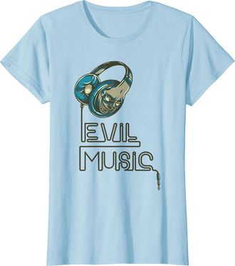 The Awesome Corner Shop Evil Music Studio Kopfh&ouml;rer T-Shirt