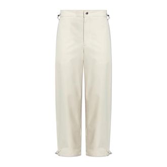 Moncler Locker geschnittene Freizeithose - - Trousers - Herren - Beige - XL