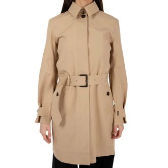 Save The Duck Femme, Manteaux, Beige, Taille: 42 FR Jackie Trench Coat