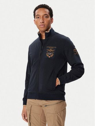 Aeronautica Aeronautica Militare Sweatshirt 262FE2136UF00662 Dunkelblau Regular Fit