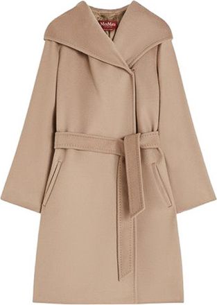Max Mara Knielanger Mantel - Camel