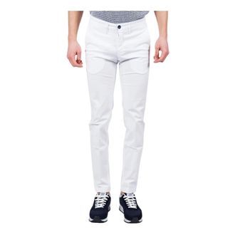 Re-hash Chinos - - Trousers - Herren - Wei&szlig; - W32