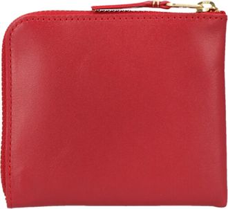 Comme Des Gar&ccedil;ons Calfskin Wallet - Red