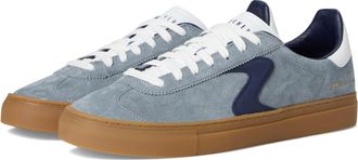 Skechers Arch Fit Legend Romah Sneaker für Herren, Grey Pig Suede Duraleather Navy Trim, 42 EU