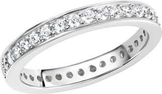 Zeeme Silber Ring 925 Silber Zirkonia wei&szlig;