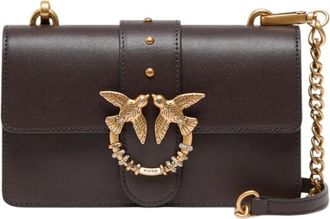 Pinko Mini Love Bag One - - Bags - Damen - Braun - ONE SIZE