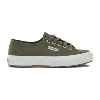 Superga Klassische Low-Top-Sneaker aus Canvas - - Shoes - Damen - Gr&uuml;n - 39 EU